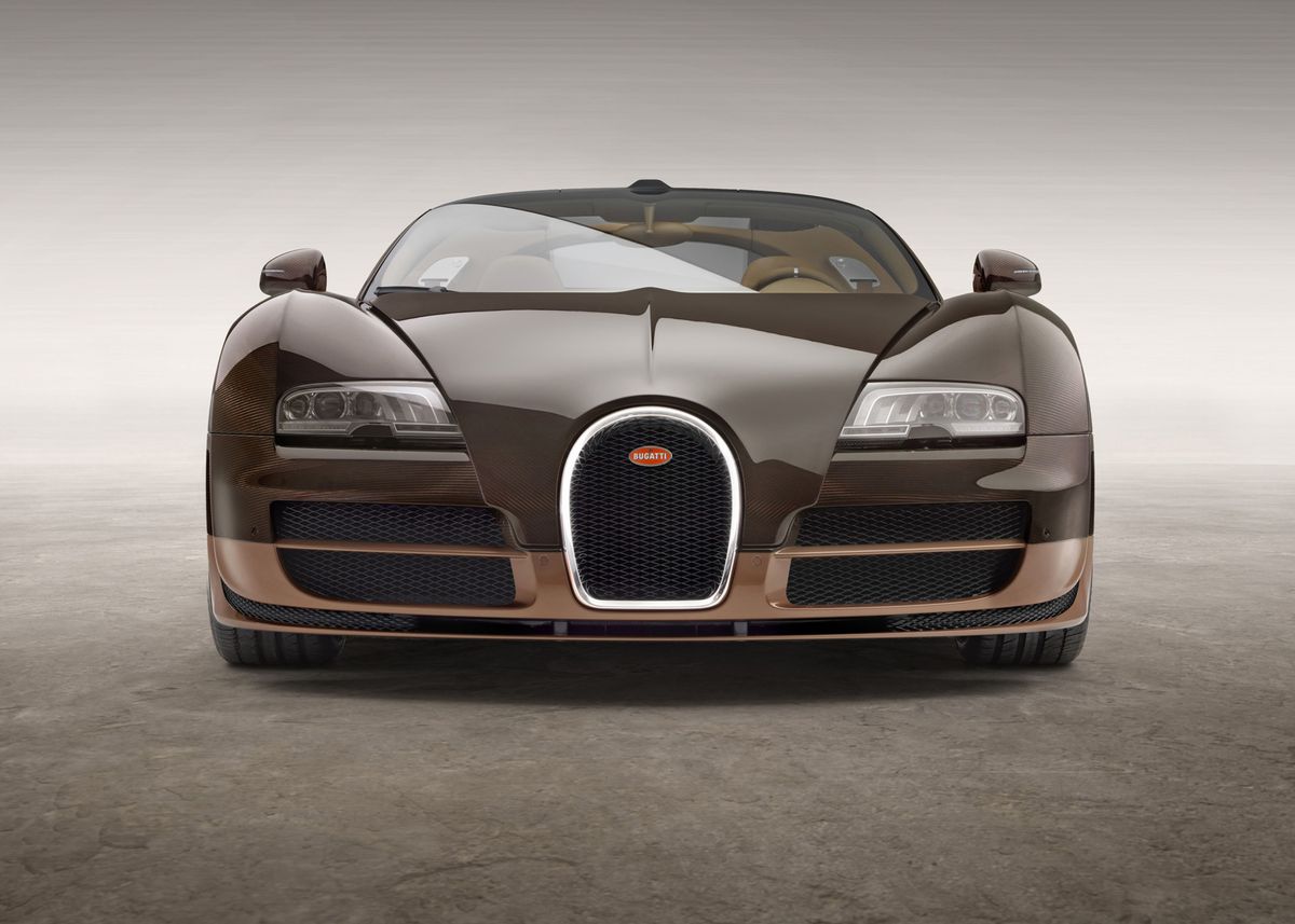'Bugatti Veyron ' Poster, picture, metal print, paint by Wolf Einstein ...