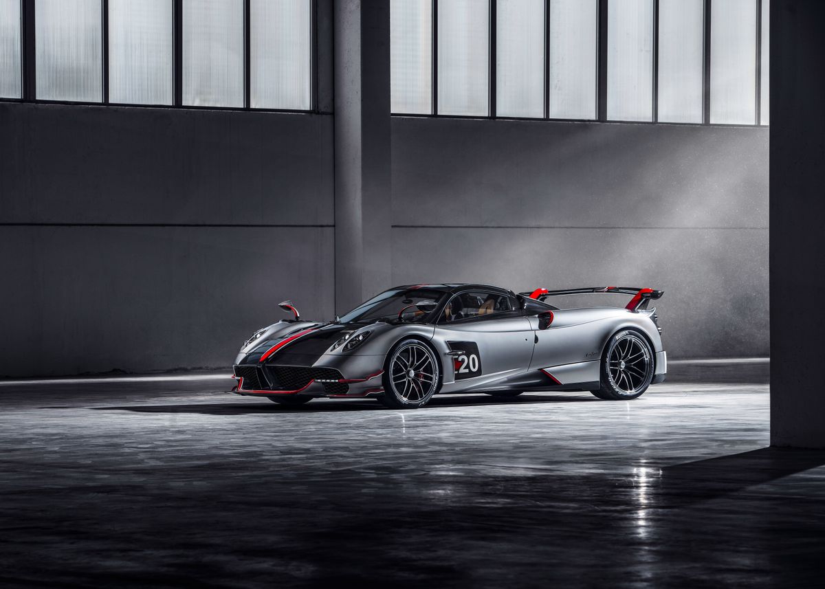 'Pagani Huayra' Poster, picture, metal print, paint by Monster Car ...