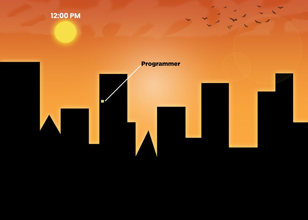 'Programmer Life' Poster by Jeng Sri | Displate