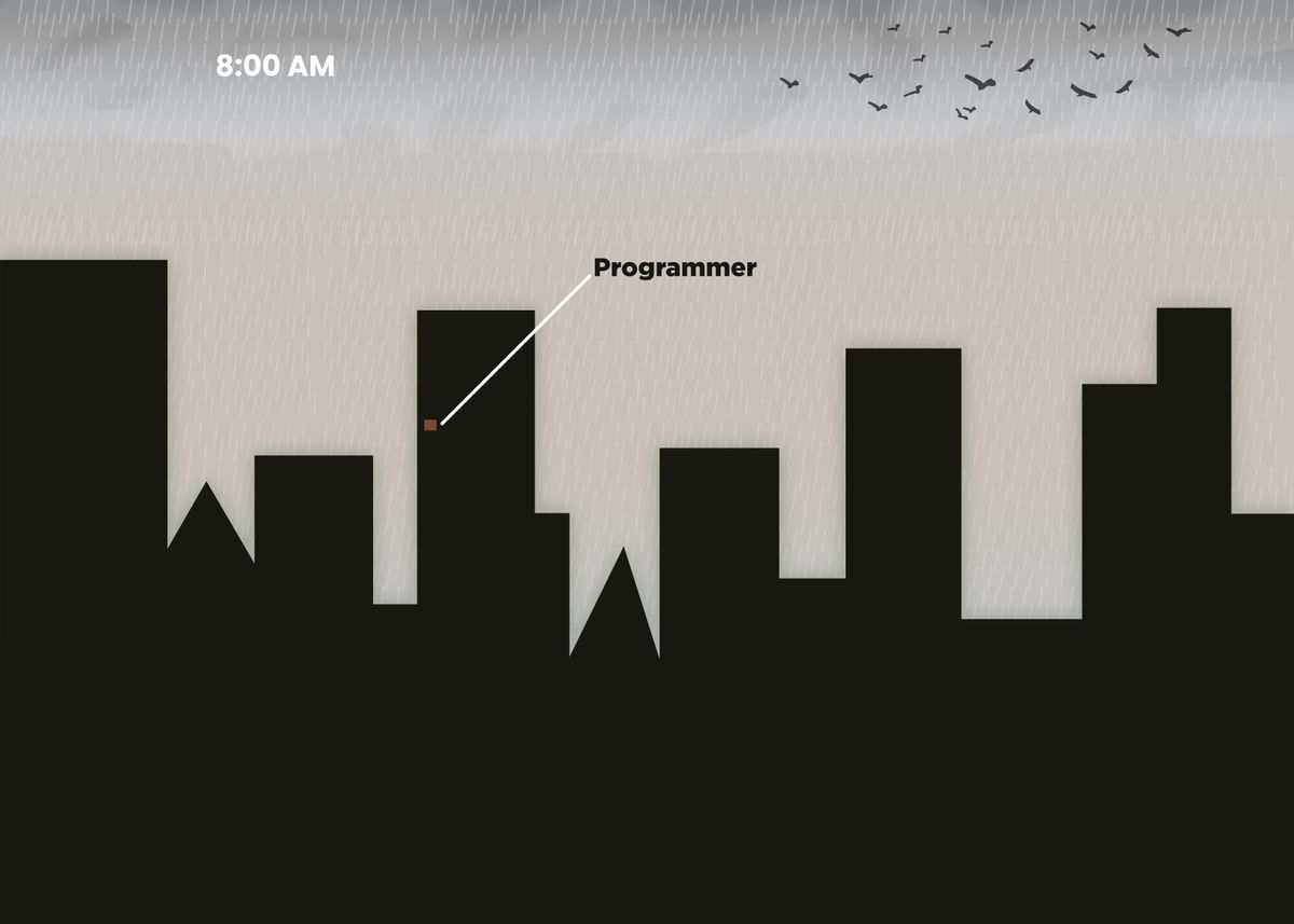 'Programmer Life' Poster by Jeng Sri | Displate