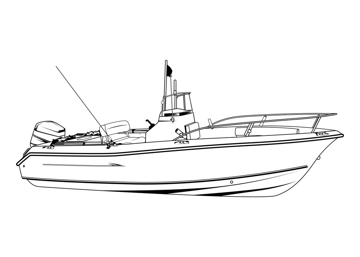 'Boats sea' Poster, picture, metal print, paint by Doublede Design ...