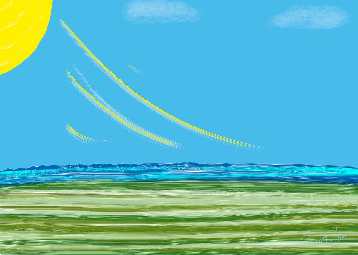 'Sunny Day' Poster by Daniel Pastor | Displate