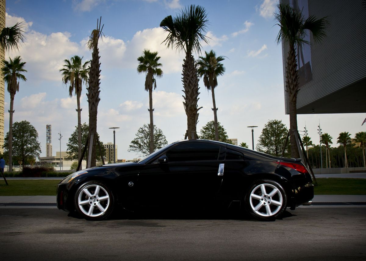 'Nissan 350Z' Poster, picture, metal print, paint by Wolf Einstein ...