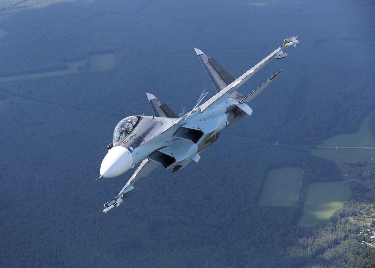 'Sukhoi Su30 Jet War' Poster, picture, metal print, paint by Maverick ...