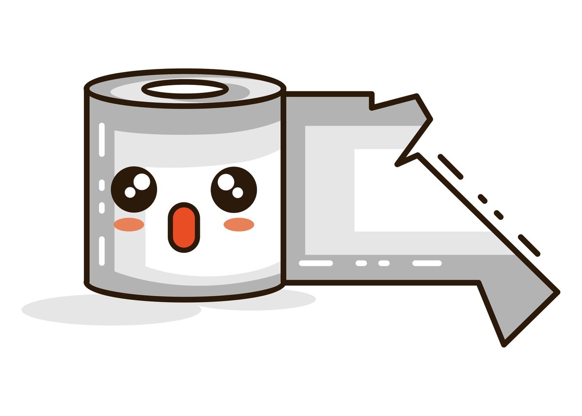 'Emoticon Tissue Wow' Poster by Rizky Dwi | Displate