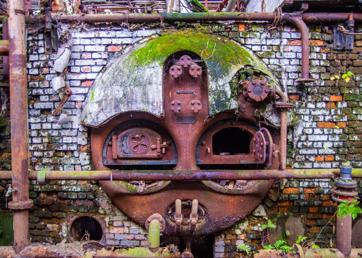 'Boiler face wink' Poster by Nicolas Pardoel | Displate