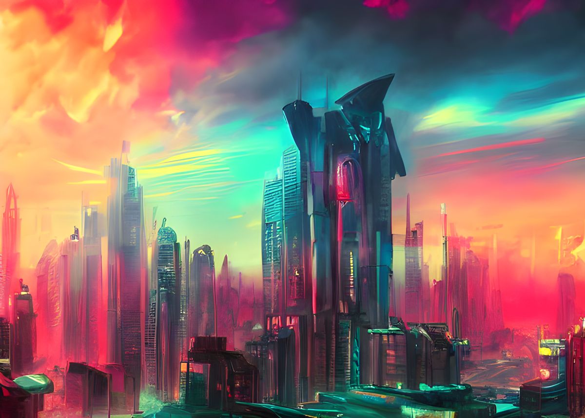 'worth the trip' Poster, picture, metal print, paint by Pixxelworks Florian Schaller | Displate