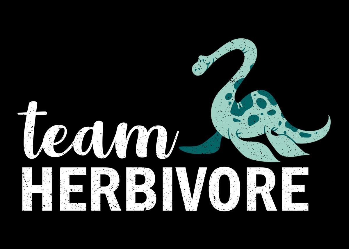 'Vegan' Poster, picture, metal print, paint by CrazySquirrel | Displate