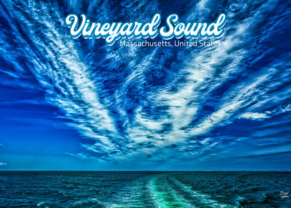 'Crossing Vineyard Sound' Poster by Gestalt Imagery | Displate
