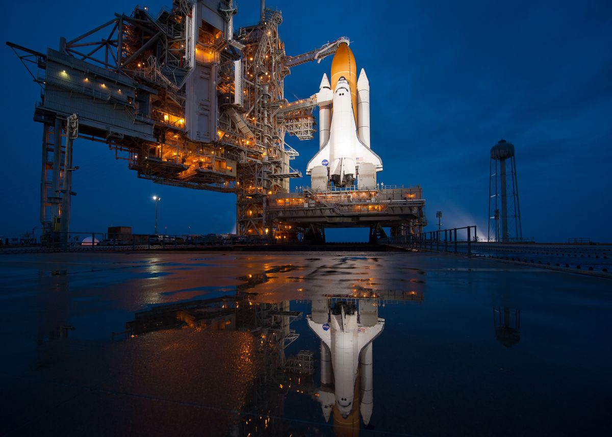 'Reflection of Atlantis' Poster, picture, metal print, paint by Galaxy Images | Displate