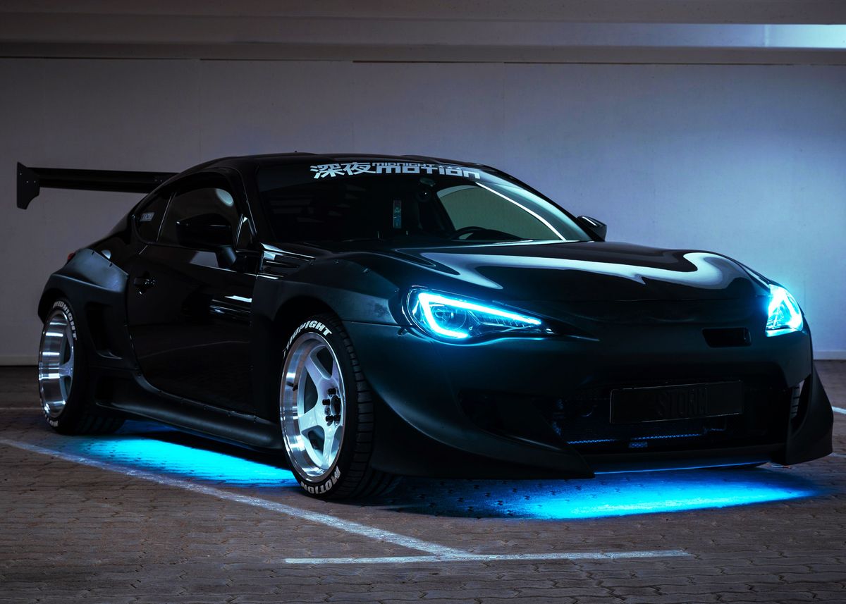 'BRZ JDM' Poster, picture, metal print, paint by Robert Monroy | Displate