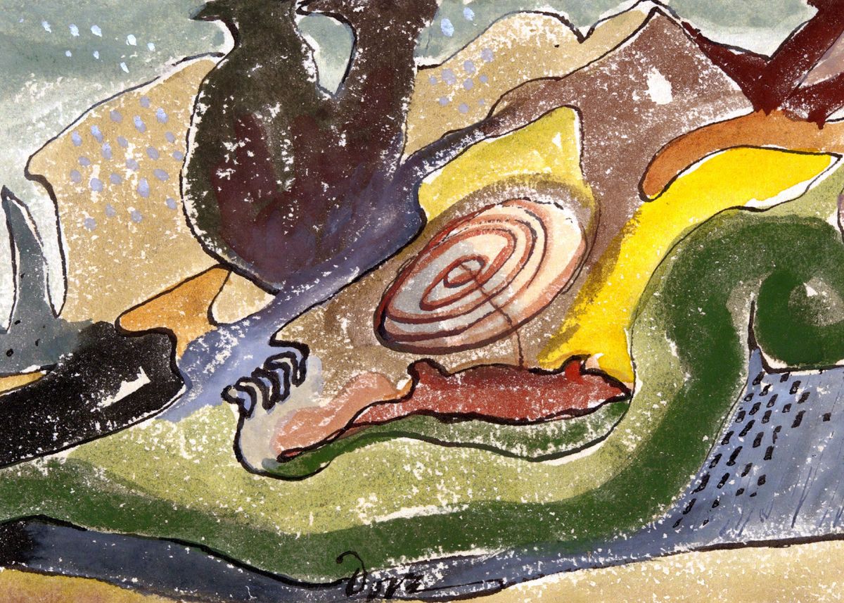 'Arthur Doves Beach 1940' Poster, picture, metal print, paint by Sloka ...