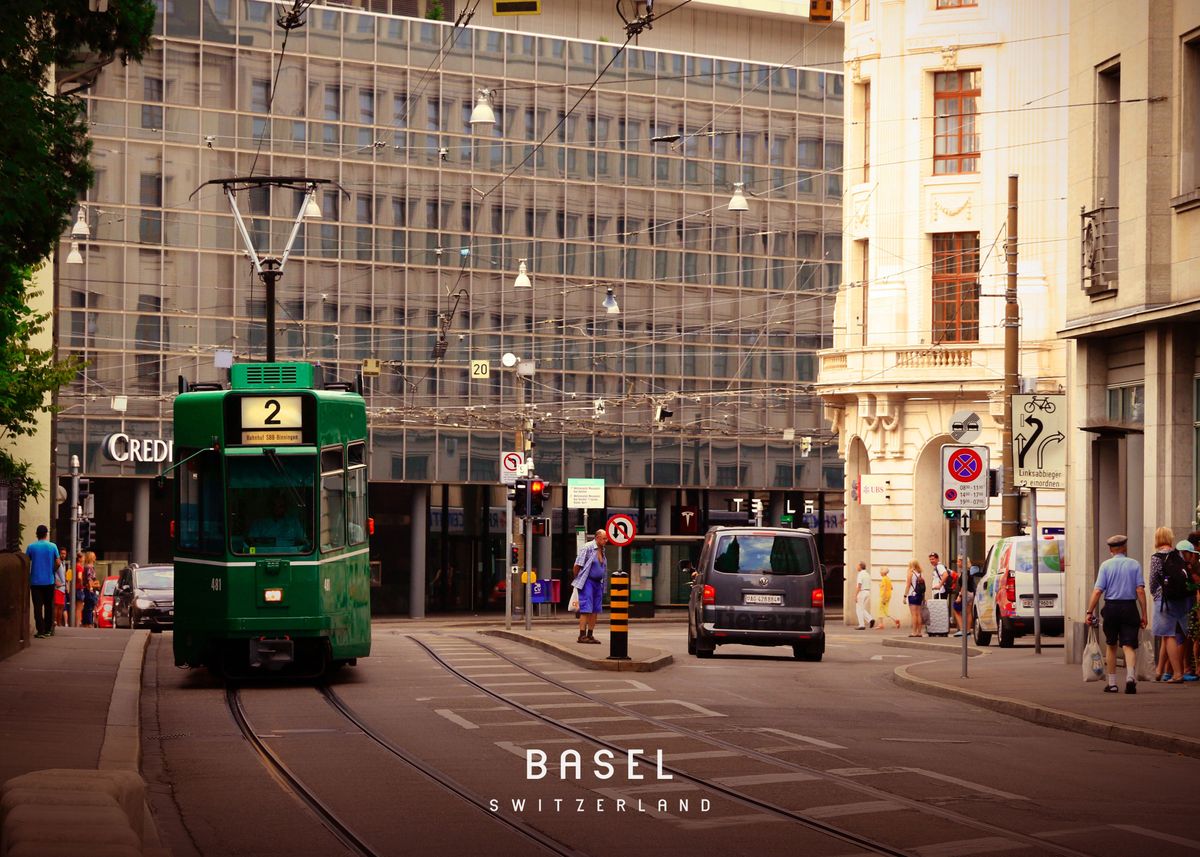 'Basel ' Poster by Famous City | Displate