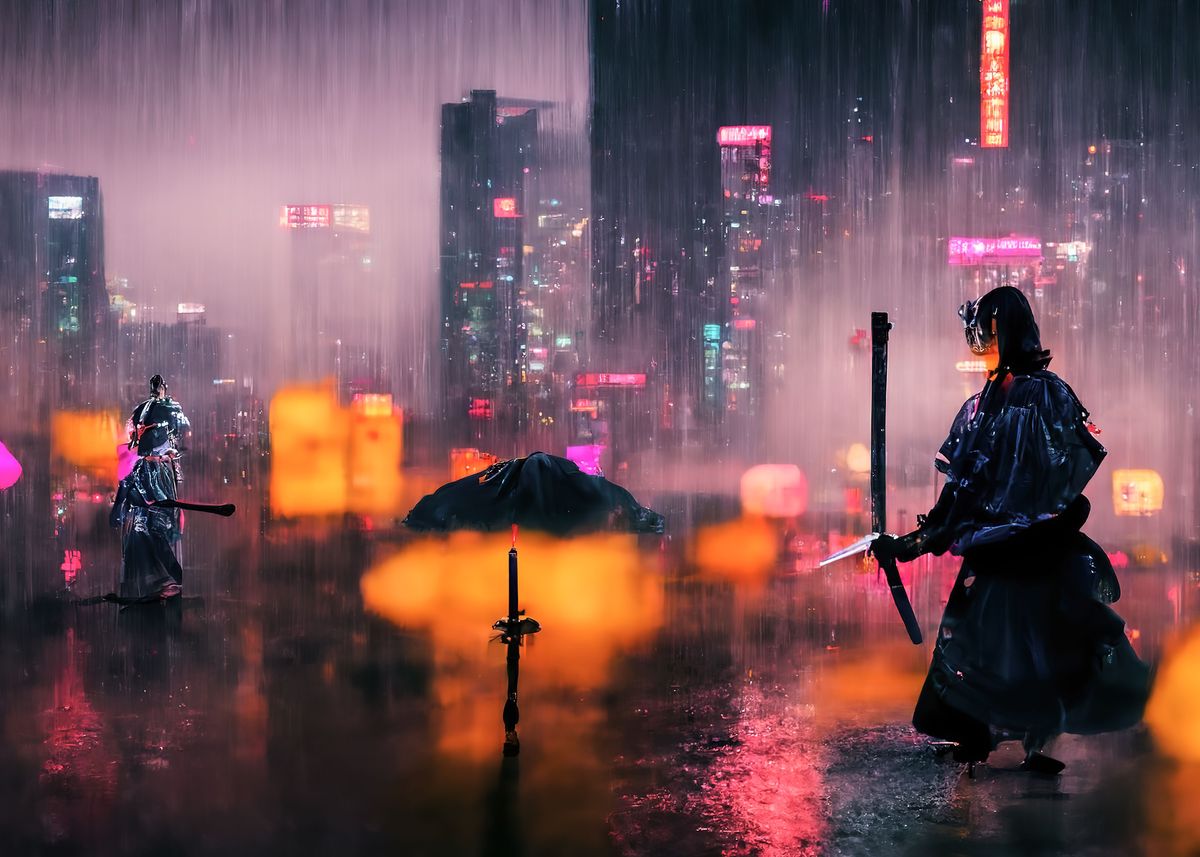 'the way of the samurai' Poster by Designersen | Displate