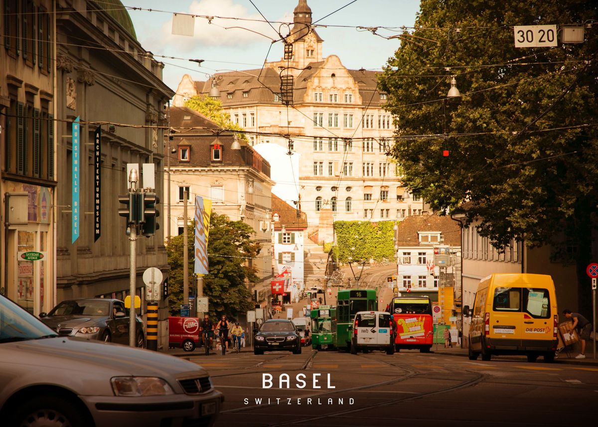'Basel ' Poster by Famous City | Displate