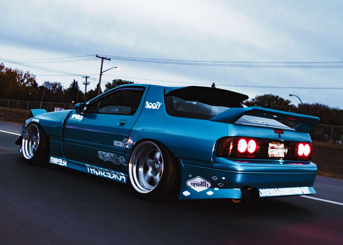 'Cool Jdm Cars Sport' Poster, picture, metal print, paint by Robert ...