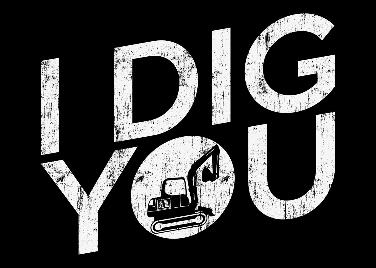 'Bulldozer' Poster by CrazySquirrel | Displate