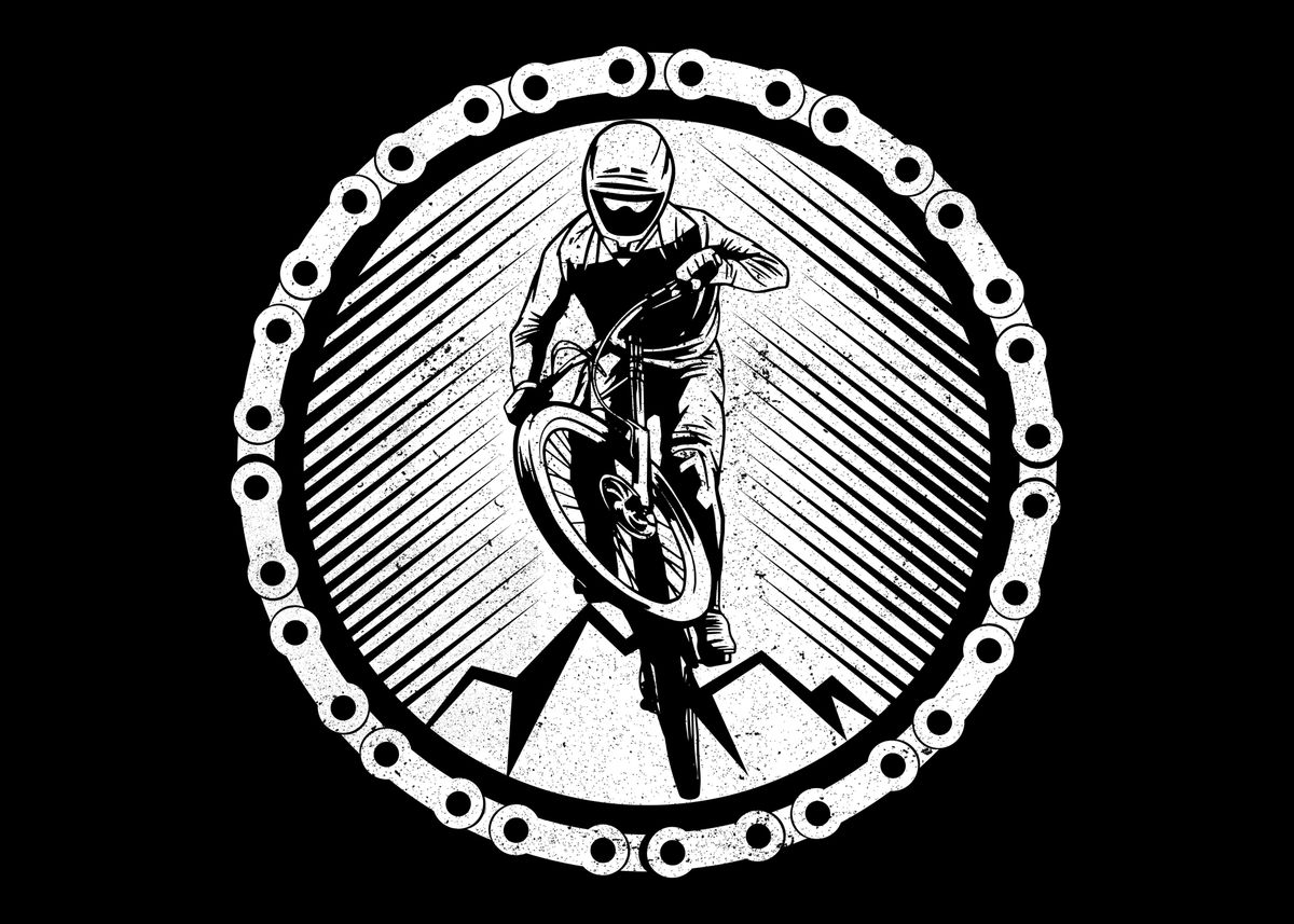 'Endurance Biking' Poster, picture, metal print, paint by CrazySquirrel ...