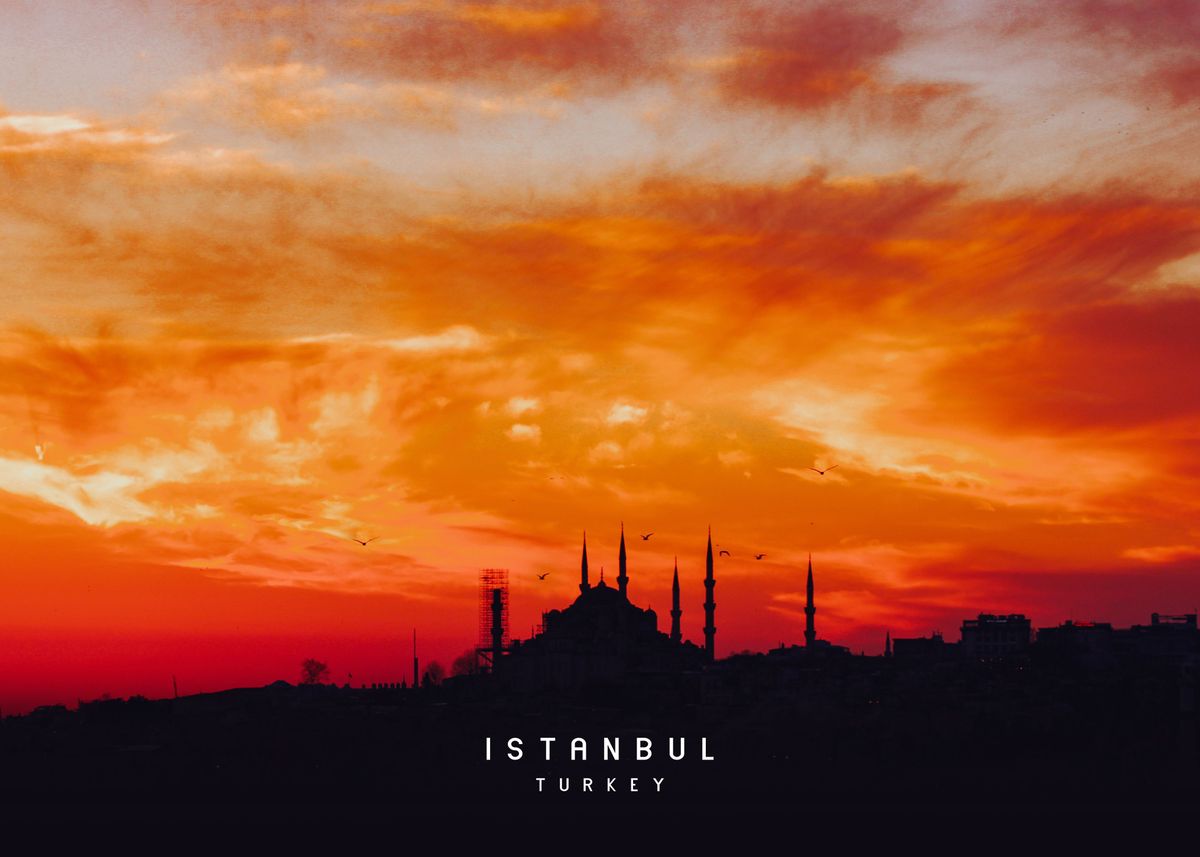 'Istanbul ' Poster by Famous City | Displate
