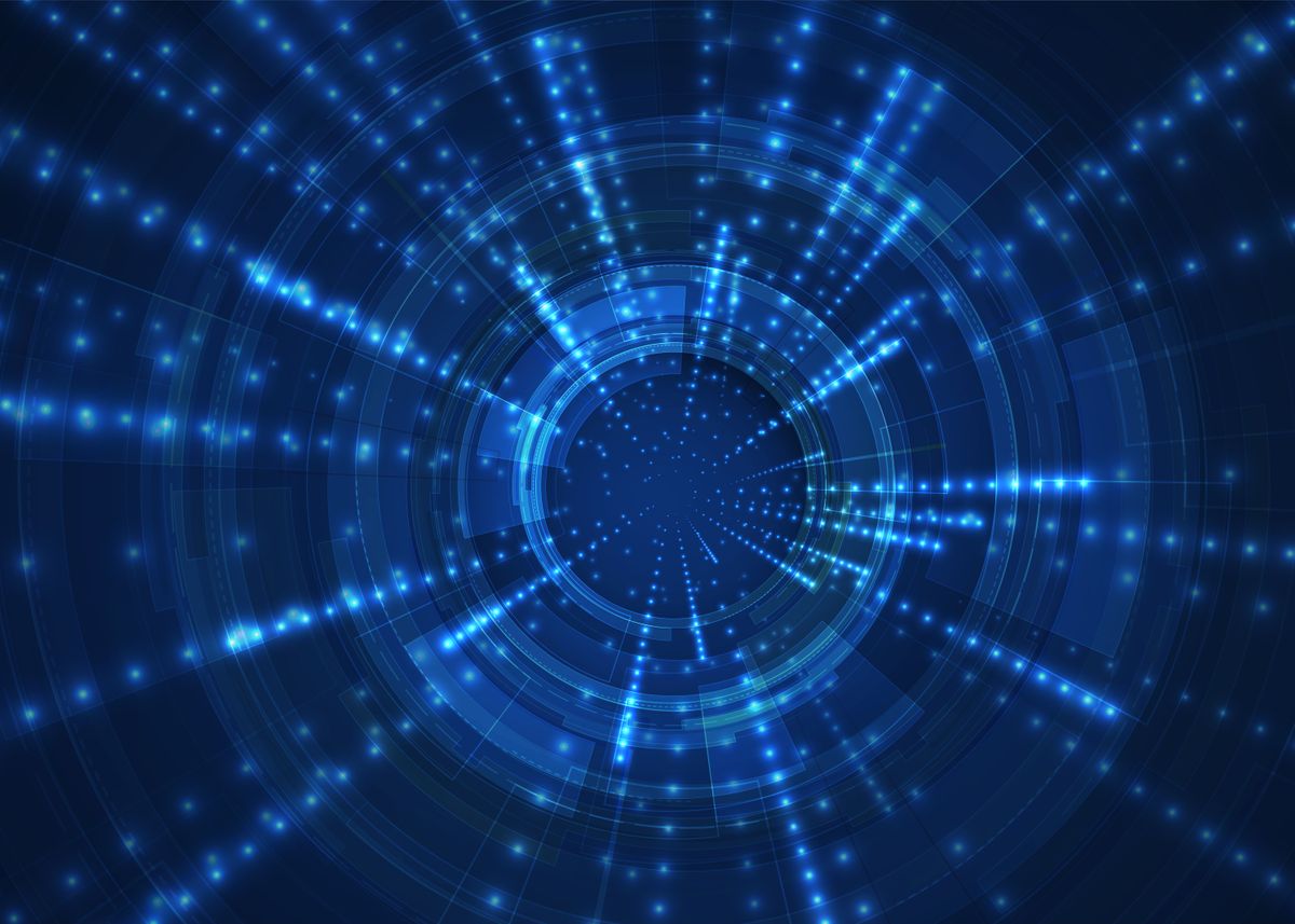 'Technology background' Poster, picture, metal print, paint by Vs 1489 ...