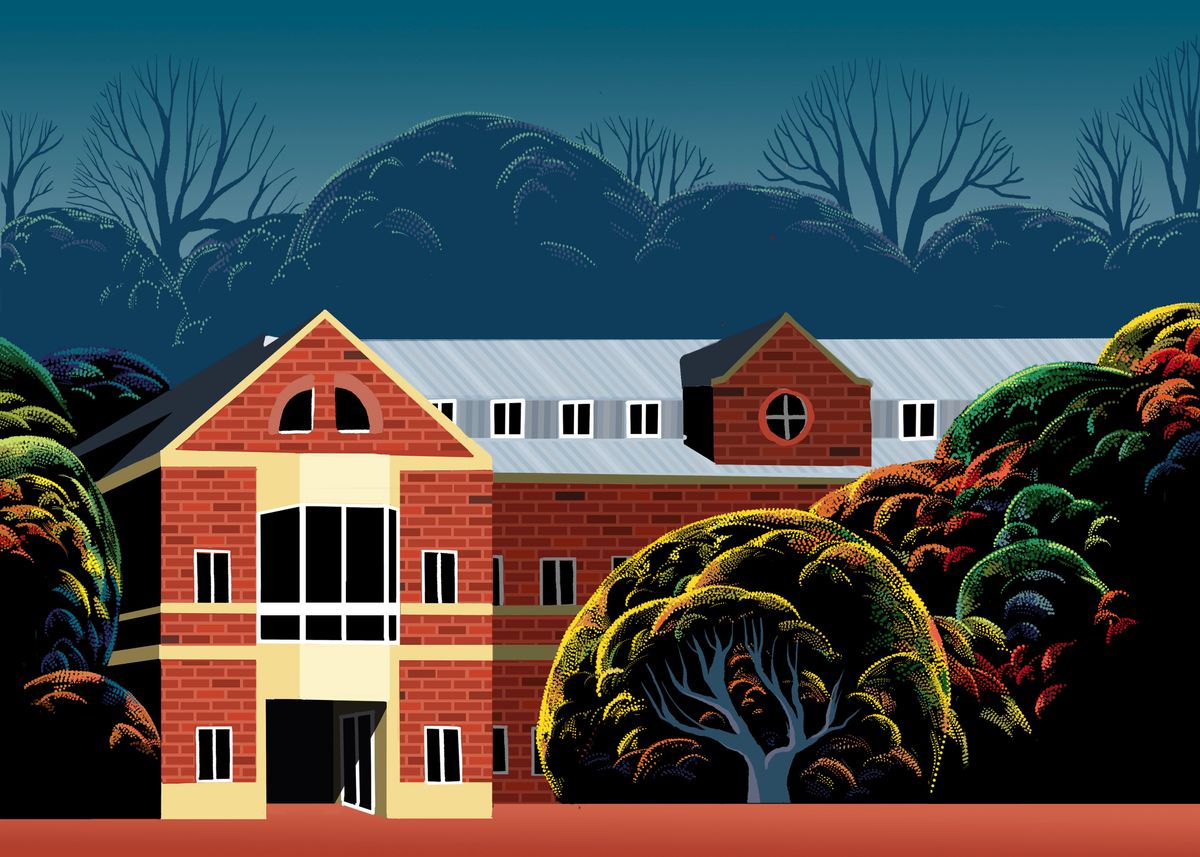 'UNC Chapel Hill Sitterson ' Poster by Jade Kandel | Displate