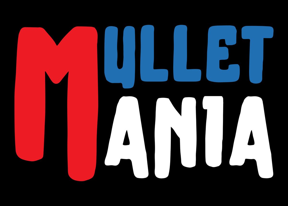 'Mullet' Poster, picture, metal print, paint by CrazySquirrel | Displate