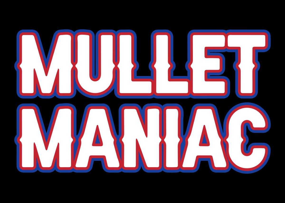 'Mullet' Poster, picture, metal print, paint by CrazySquirrel | Displate