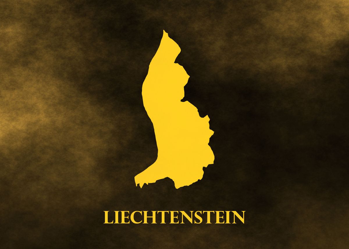 'Liechtenstein ' Poster, picture, metal print, paint by Eng Hadoool ...