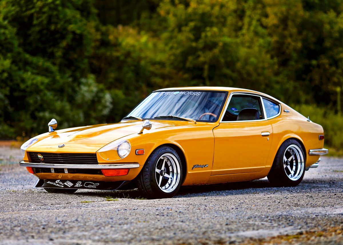'Nissan Fairlady Z S30' Poster, picture, metal print, paint by Monster ...
