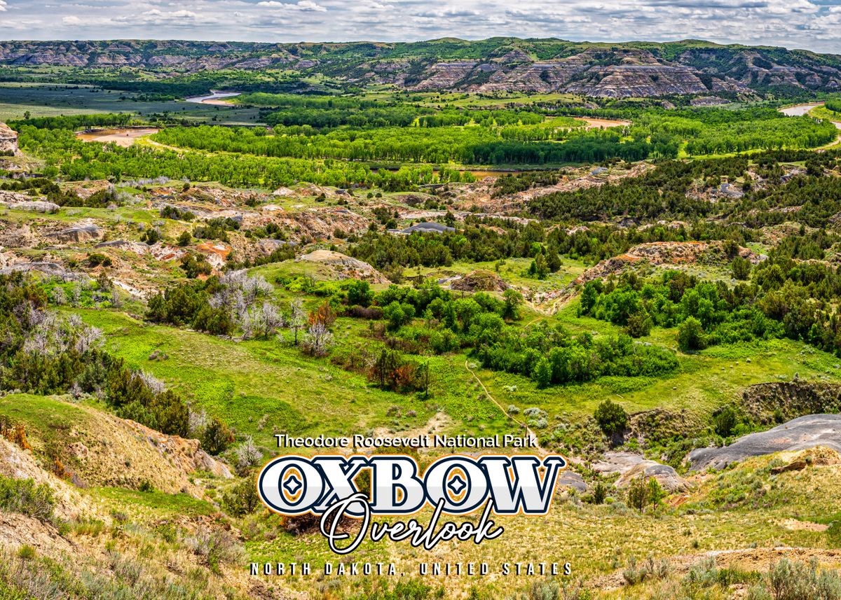 'Oxbow Overlook' Poster, picture, metal print, paint by Gestalt Imagery ...
