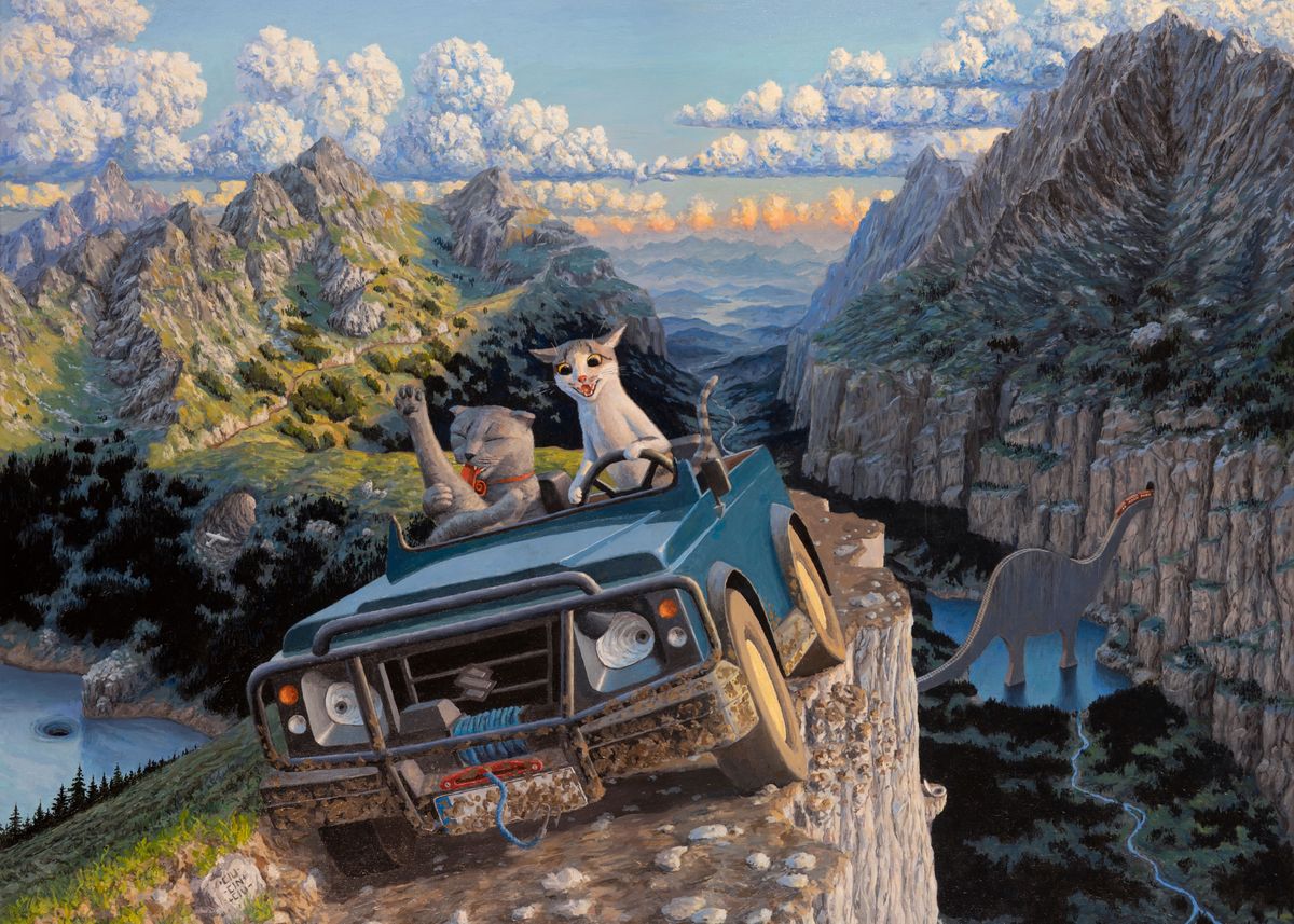 'The Ridge Riders' Poster, picture, metal print, paint by Ciucinciu ...