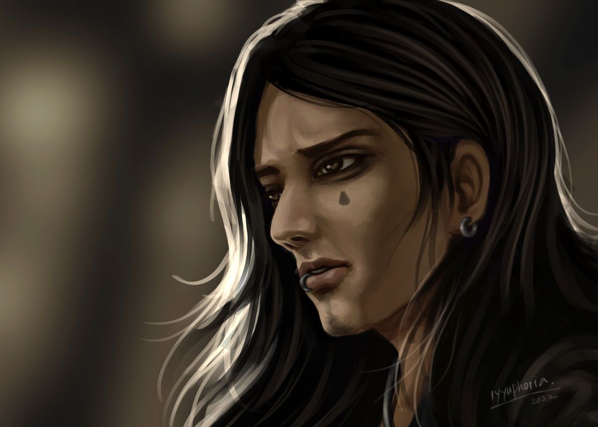 'Emo Boy' Poster, picture, metal print, paint by Abiyyu Itisham | Displate