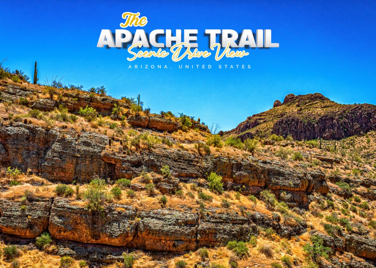 'The Apache Trail' Poster, picture, metal print, paint by Gestalt ...