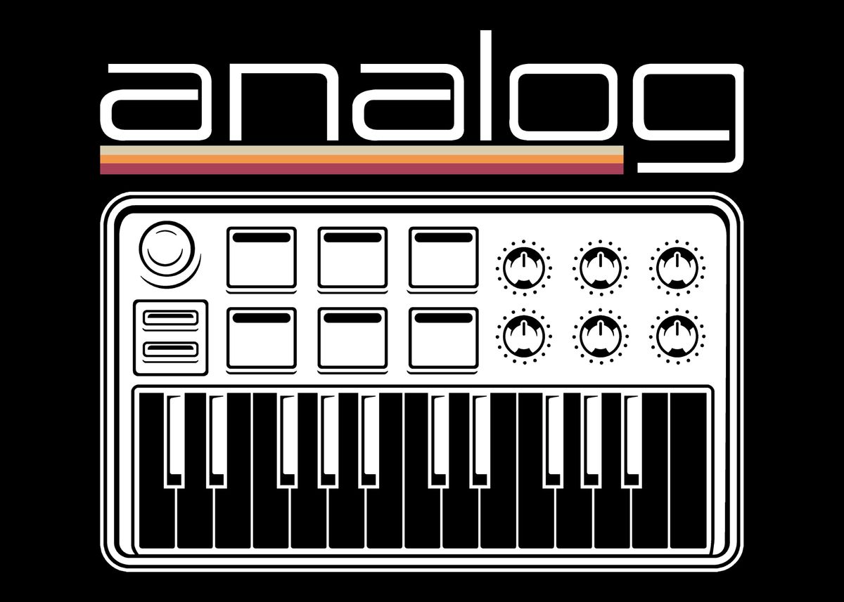 'Modular Synthesizer' Poster by professionaldesigns | Displate