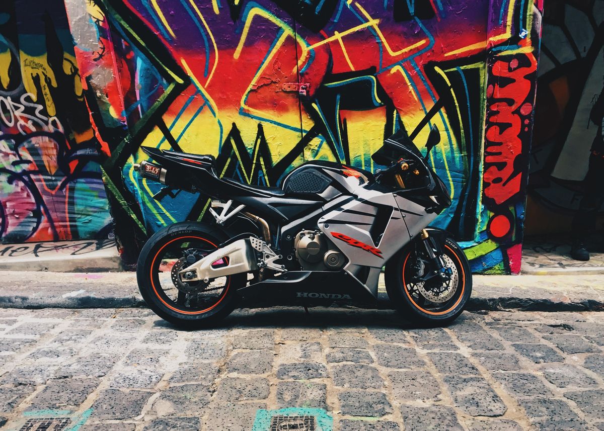 'Honda CBR' Poster, picture, metal print, paint by Sam Gong | Displate