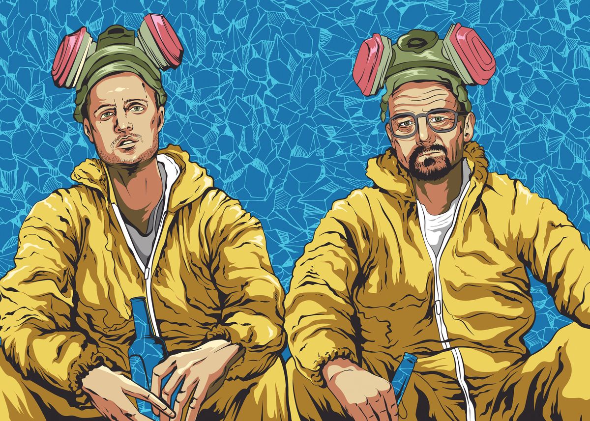 'BREAKING BAD' Poster, picture, metal print, paint by Earlson Vios ...