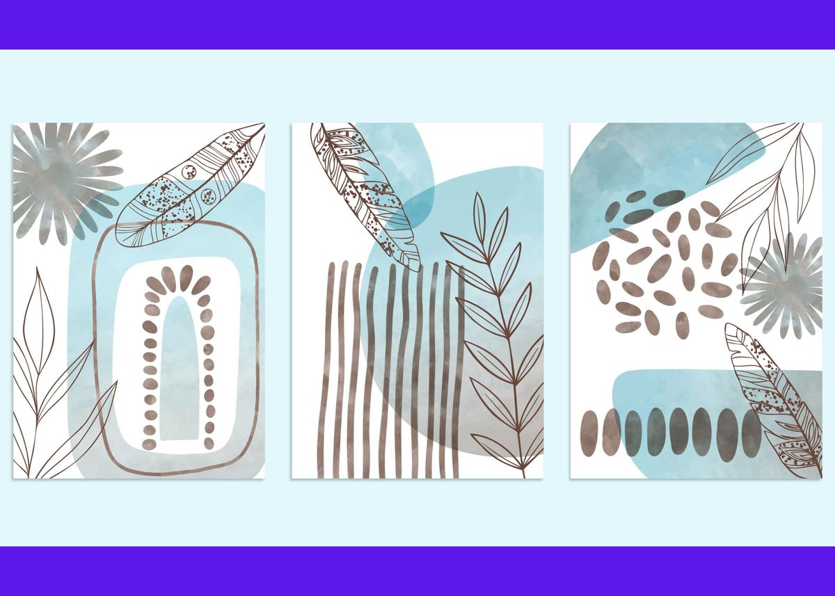 'Boho Art' Poster by Creativity Art | Displate