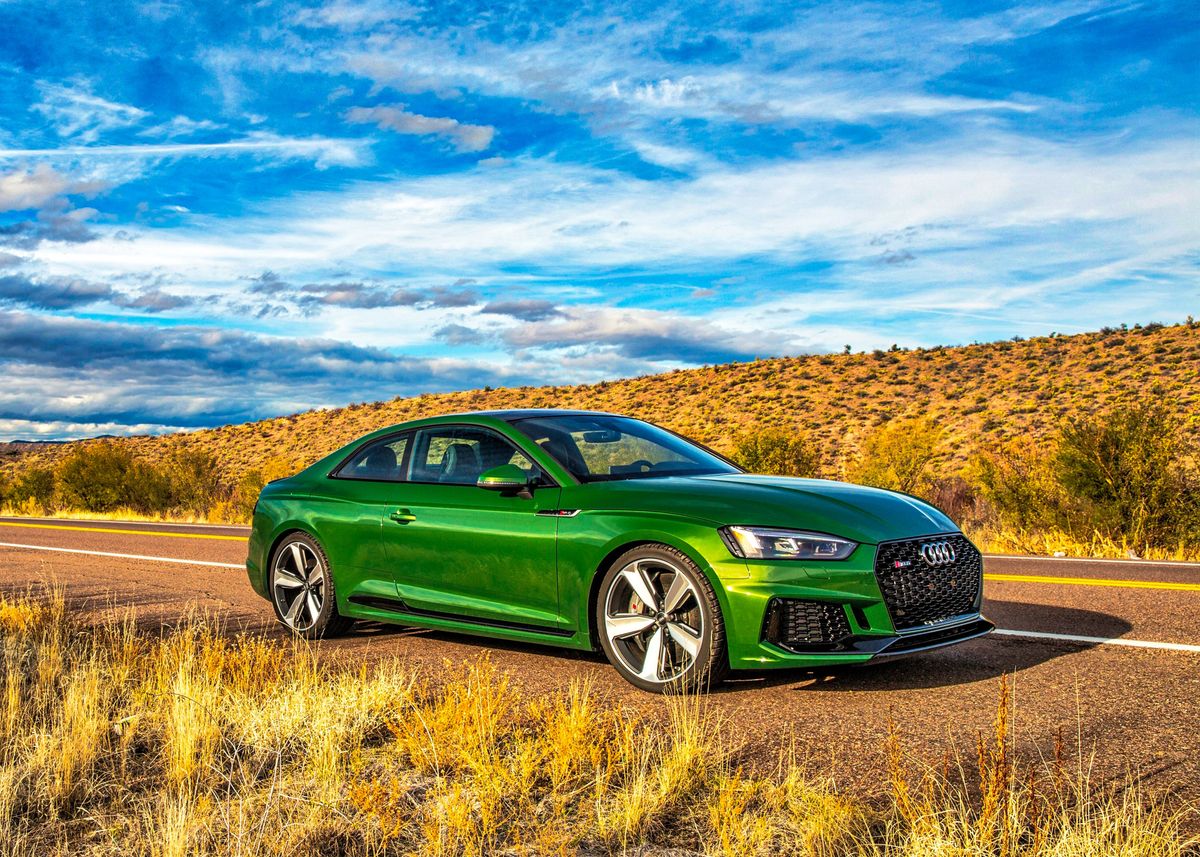 'Audi RS5' Poster, picture, metal print, paint by Supri GTR | Displate