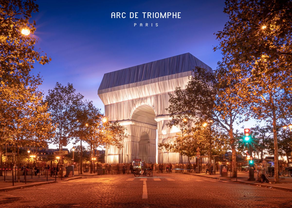 'Arc de Triomphe ' Poster, picture, metal print, paint by Famous City ...