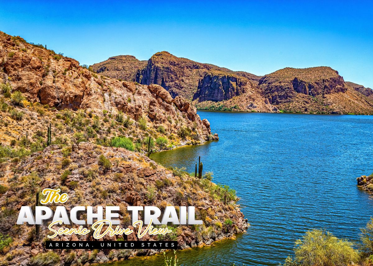 'The Apache Trail' Poster, picture, metal print, paint by Gestalt ...