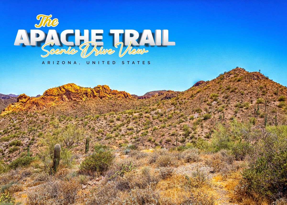 'The Apache Trail' Poster, picture, metal print, paint by Gestalt ...