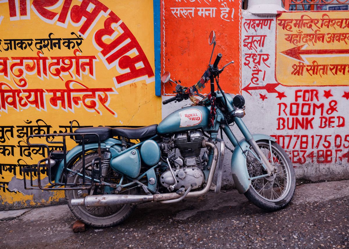 'Motorcycle ' Poster by Big City | Displate
