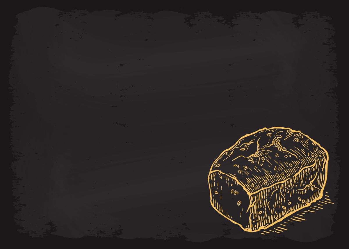 'Bread Bakery Menu' Poster, picture, metal print, paint by dkDesign ...