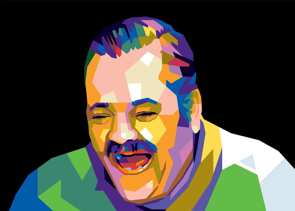 'spanish laughing guy meme' Poster, picture, metal print, paint by New ...