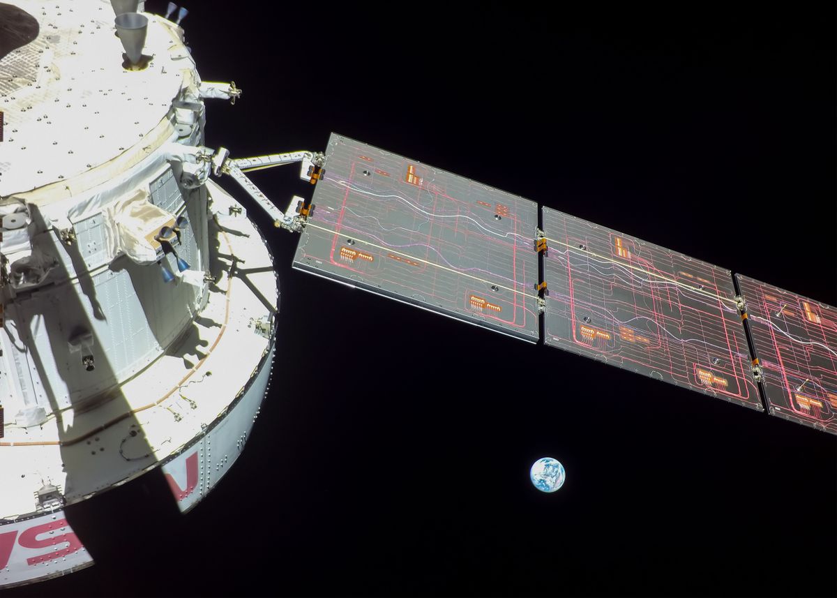 'Orion's Solar Array Wings' Poster by NASA | Displate