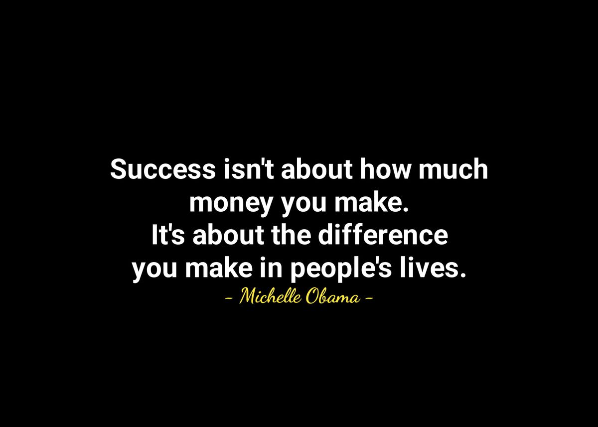 'Michelle Obama quotes ' Poster, picture, metal print, paint by Quotes ...