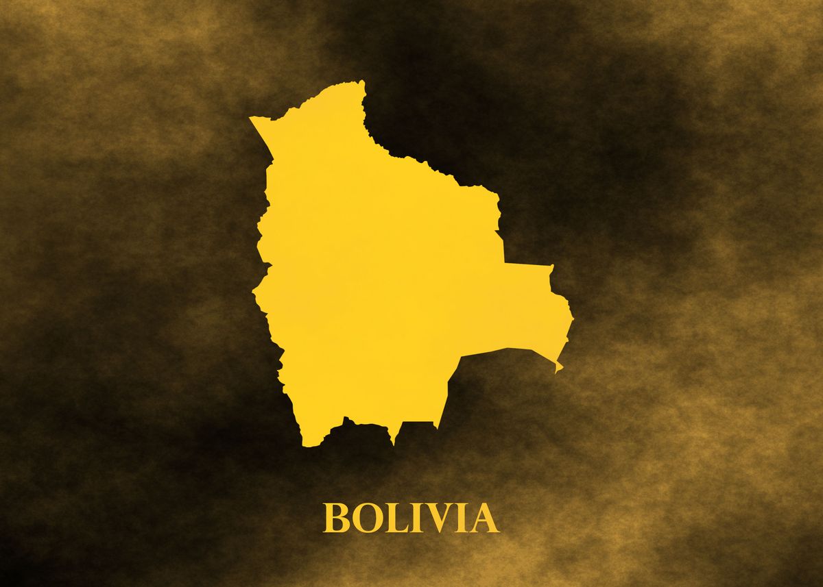'Bolivia ' Poster, picture, metal print, paint by Eng Hadoool | Displate