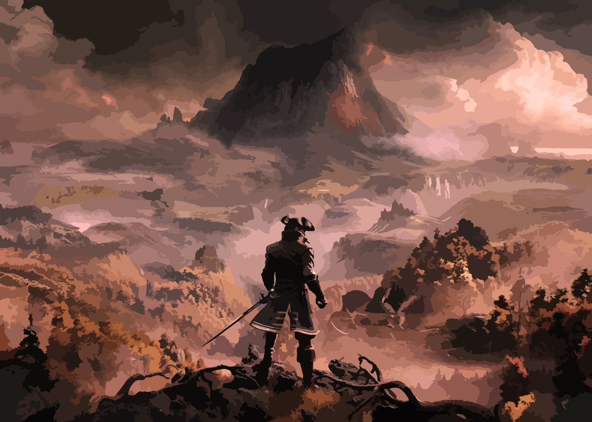 'GreedFall' Poster, picture, metal print, paint by queen bee | Displate