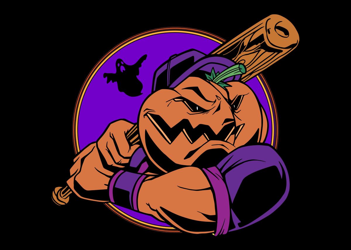 'Halloween costume gift pla' Poster, picture, metal print, paint by ...