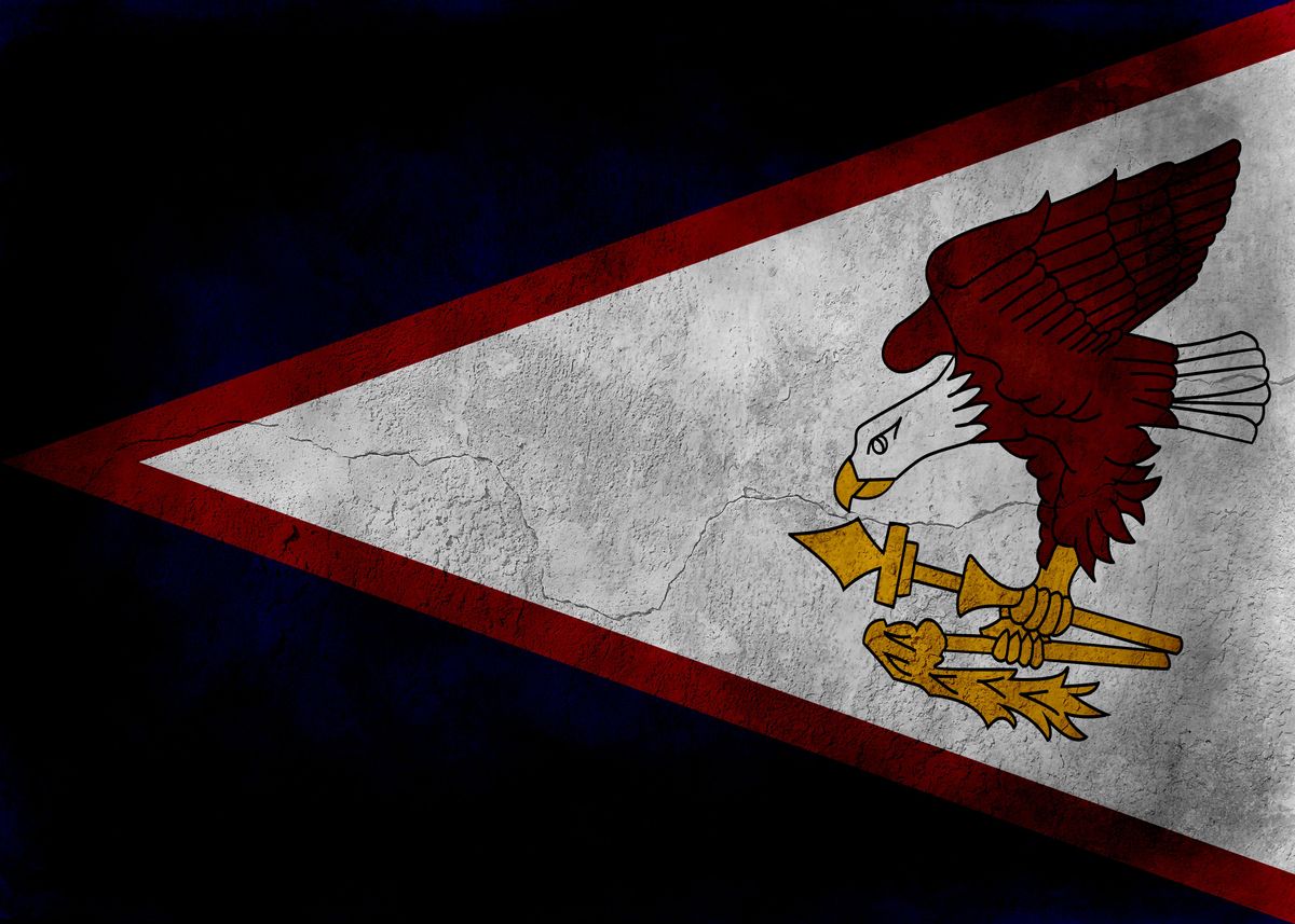 'American Samoa' Poster, picture, metal print, paint by Eli Cassin ...